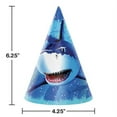 Access Shark Splash Child Size Paper Party Hats, 8 Ct - Walmart.com