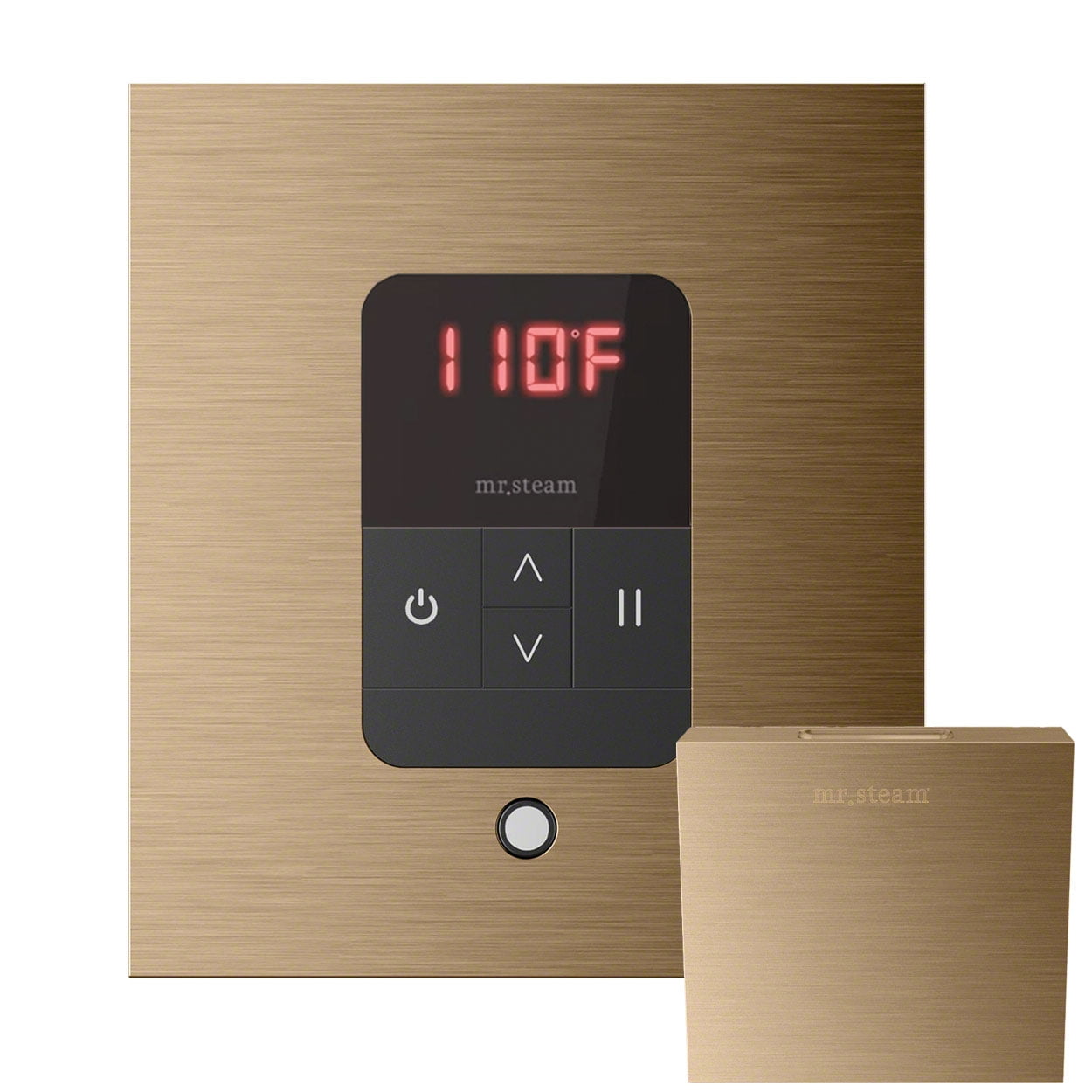 iTempo Square Steam Shower Control in Brushed Bronze - Walmart.com