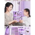 Sanrio Kuromi Stationery Set Cartoon Cinnamoroll My Melody Pencils ...