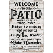 Funny Patio Signs