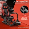 Supllueer Racing Sim Cockpit with Seat Upright Stable Fit Logitech ...
