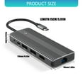 Universals 11 in 1 USB C Computer Hubs Including HDTV DP Output USB3.0 ...