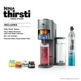 Ninja Thirsti Drink System: Soda Maker, Fizz Control, Variety Flavors ...