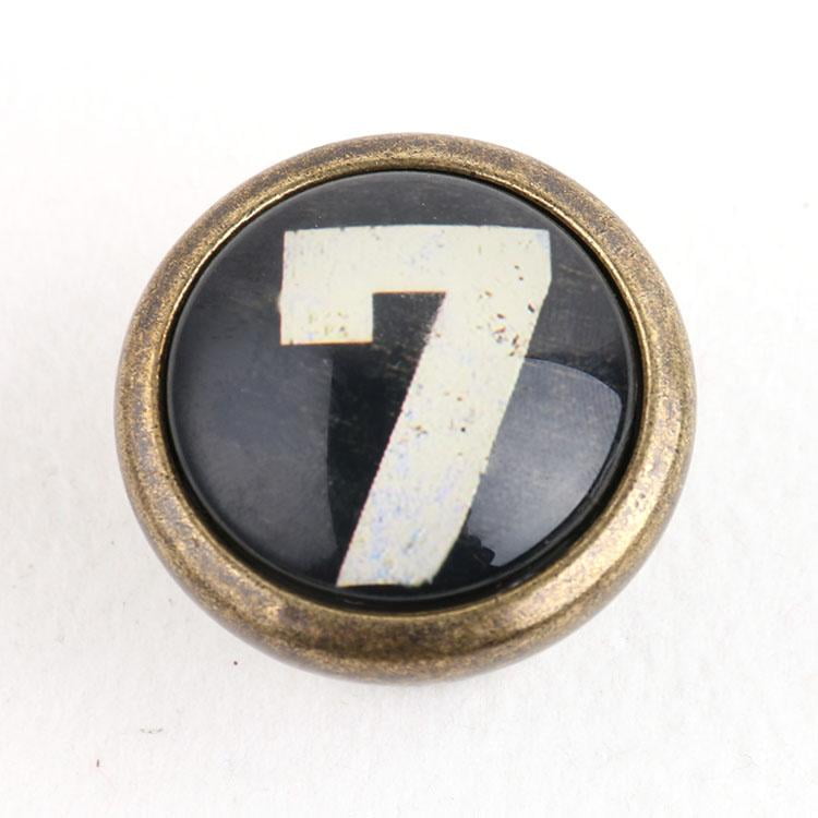 Number Design, Round Vintage Door Knobs handle for doors Handles for ...