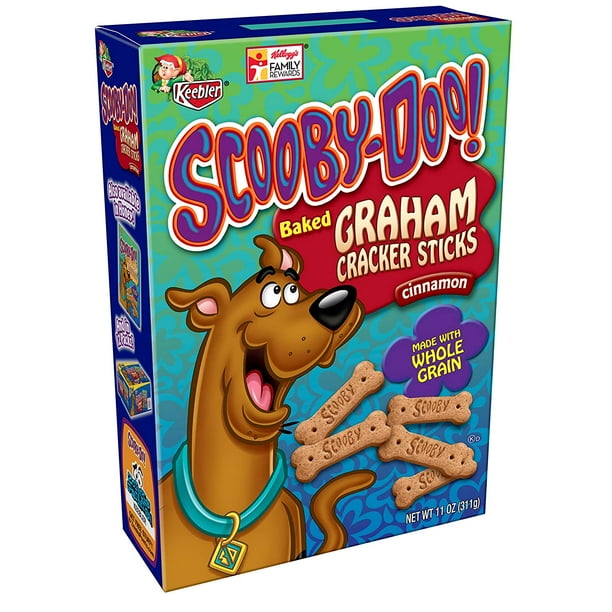 Scooby-Doo! Baked Cinnamon Graham Cracker Sticks - Walmart.com
