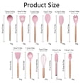 Kitchen Cooking Utensils Set, 12 Pcs Silicone Cooking Utensils Set with ...