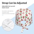 Cauagu Strawberry Pattern 1 Pcs Working Caps,Adjustable Working Hats ...
