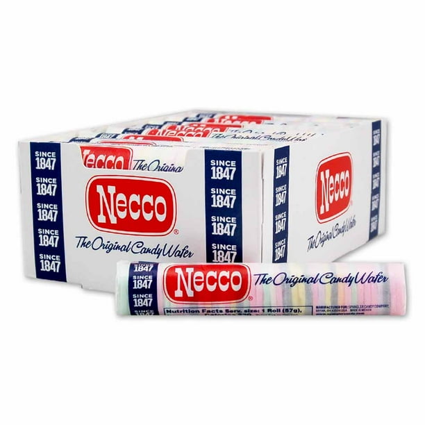 Original Necco Wafers Assorted Flavors 24 Count Tray - Walmart.com