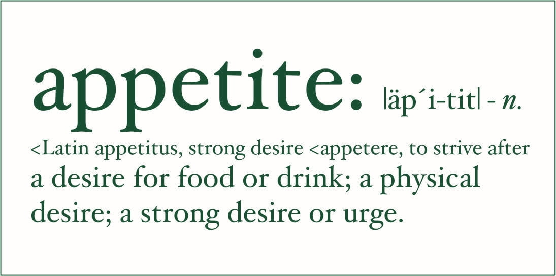 Appetite Definition Vinyl Decal - Large - Hunter Green - Walmart.com