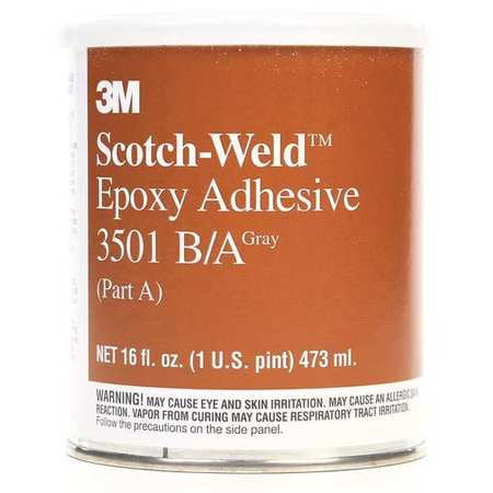 Scotch - 20842 3M -Weld Epoxy Adhesive 3501, Gray, Part B/A, 2 fl oz ...