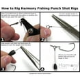 Harmony Fishing Company Punch Shot Rig Kit 5 Pack, 4/0 EWG Hooks ...