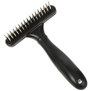 2 in 1 Professional Grooming Rake for Cats & Dogs-Dematting Comb for ...