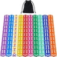 Acrylic Transparent Dice Set, 10 Colors, 6 Sided, for Ya, Tenzi, MTG ...