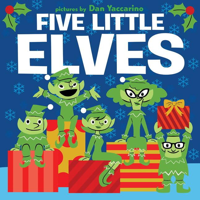 5 Little Elves (Board Book) - Walmart.com