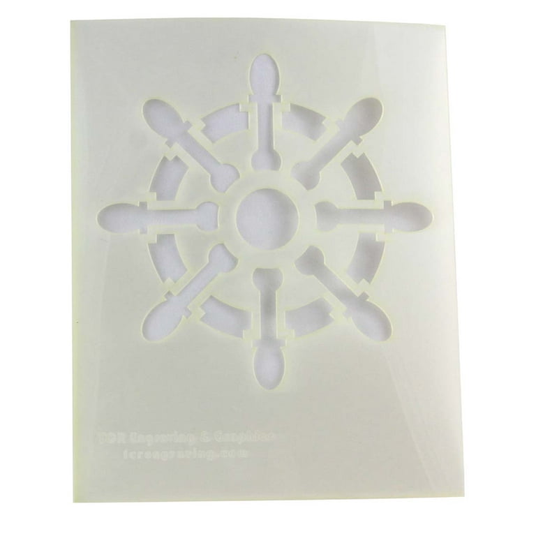 Ship Wheel Stencils