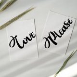 Fancy Letters Stencil for Painting 11.8x11.8 inch Plastic PET Alphabet ...