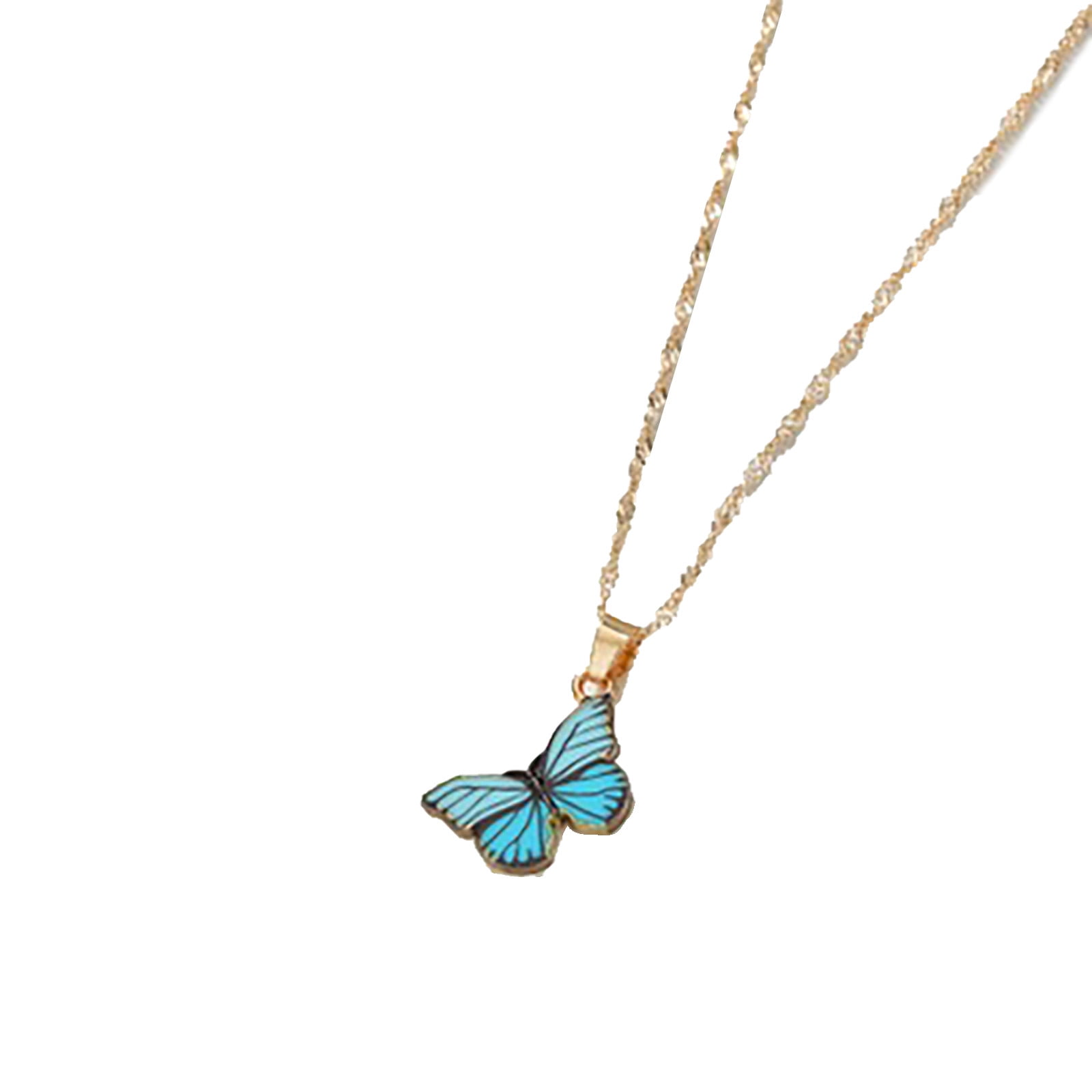 Click here for Lyrene Fashionable Butterfly Necklaces Are Availab... prices