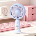 Cadancy Portable Mini Fan Rechargeable Handheld Desk Fan Small Personal ...