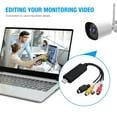 USB Audio-Video Capture Adapter,VHS to Digital Converter,Transfer VCR ...