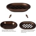 2 Pcs Soap Dish for Shower, Double Layer Draining Soap Box with Drip ...