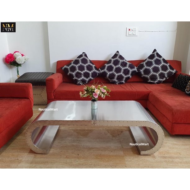 Nauticalmart Baltimore Aviator Coffee Table Home Office Furniture Living Room Furniture - Walmart.ca