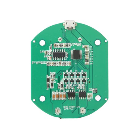 Wireless Charging Transmitter Module, 1000mA Charging Current LED Light ...