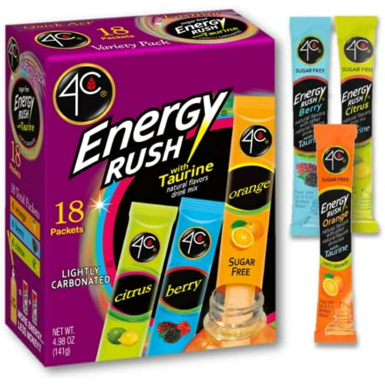 4C Energy Rush PSD With Electrolytes Variety Pack Stix, 40, 40% OFF 4C Energy Rush PSD With Electrolytes Variety Pack Stix, 40, 40% OFF