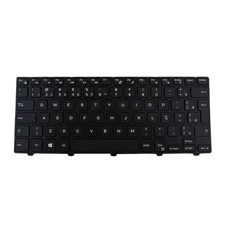 Brazilian Portuguese Layout Keyboard Replacement for Dell 14 3000 ...