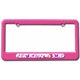 Pink Butterflies License Plate Tag Frame, Multiple Colors - Walmart.com