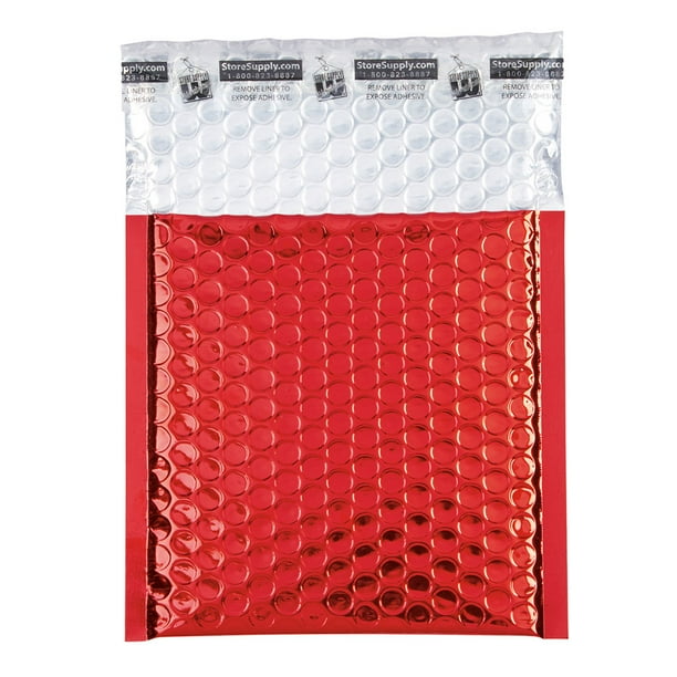 Small Red Glamour Bubble Mailers - Pack of 72 - Walmart.com - Walmart.com