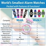 WobL Black Vibrating Watch - Walmart.com