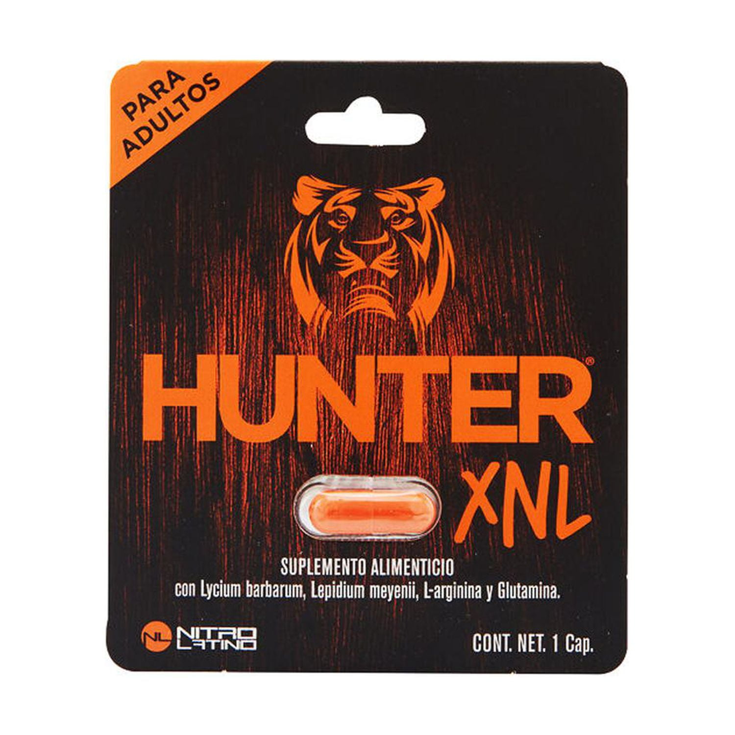 Suplemento Alimenticio Hunter XNL 1 cápsula multicolor | Bodega Aurrera ...