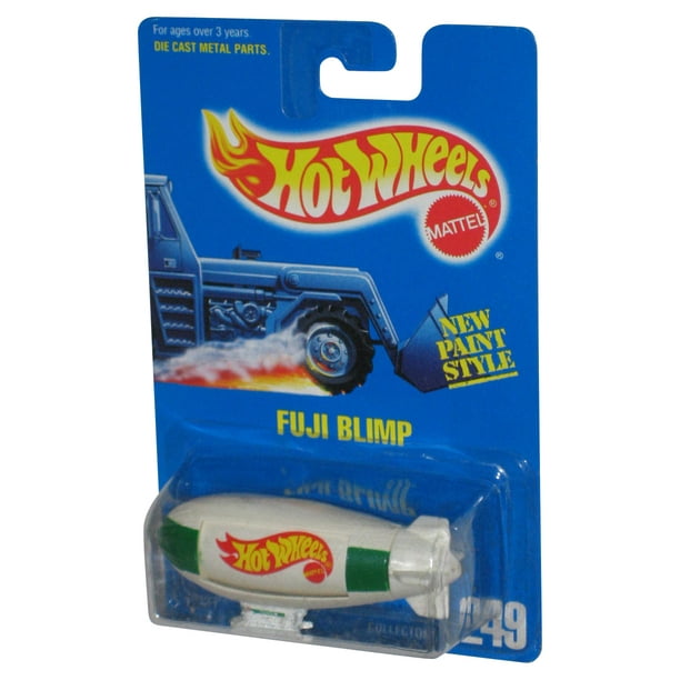 Hot Wheels Fuji Blimp New Paint Style (1991) Mattel Die-Cast Toy #249 ...