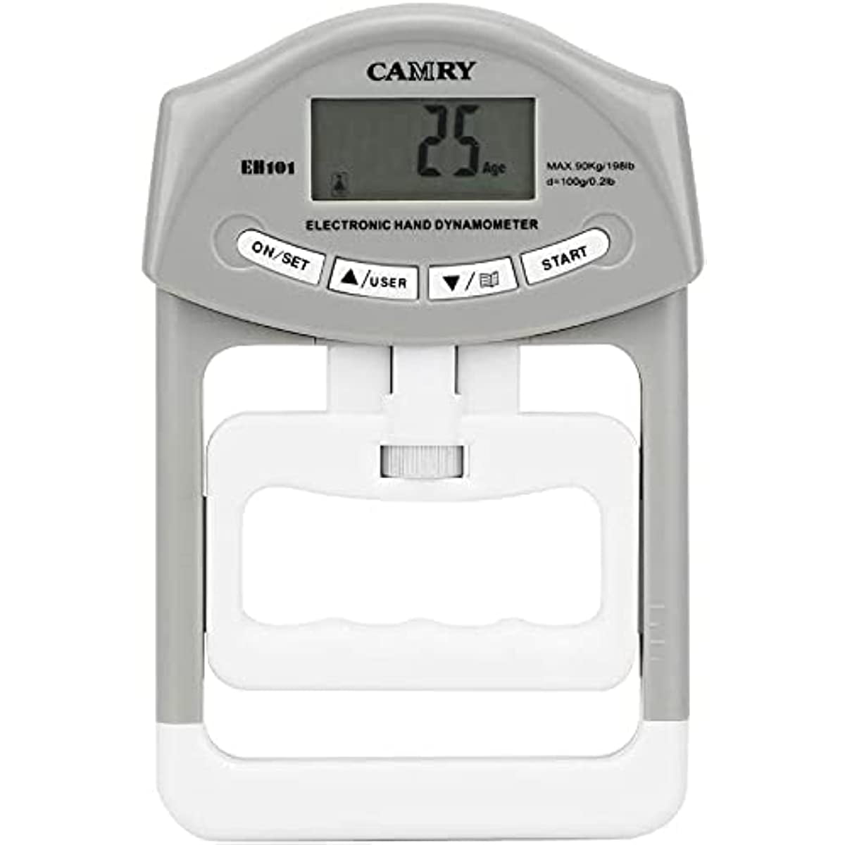 LINLIN Electronic Hand Dynamometer, Adjustable Grip Dynamometer Fitness ...