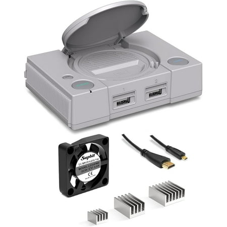 R PiStation CASE, Raspberry Pi 4 Case with Cooling Fan and 3pcs ...