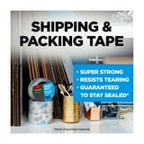 Scotch Strong Heavy Duty Shipping Packing Tape for Moving, Clear, 1.88 ...