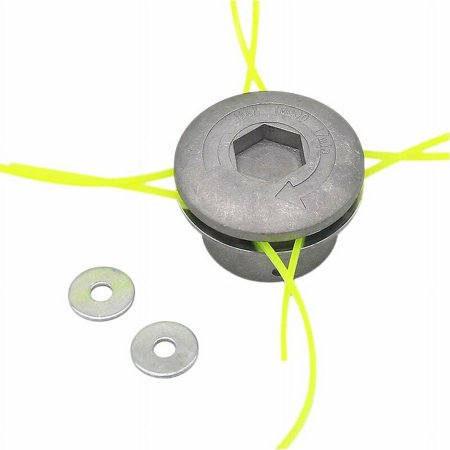 HongchunAluminum Lines Trimmer Head Double Line Spool Head Nylon Line ...