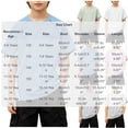 Bpyeka Boys' Color Block Quick Dry T-Shirt, Raglan Sleeve Crew Neck ...