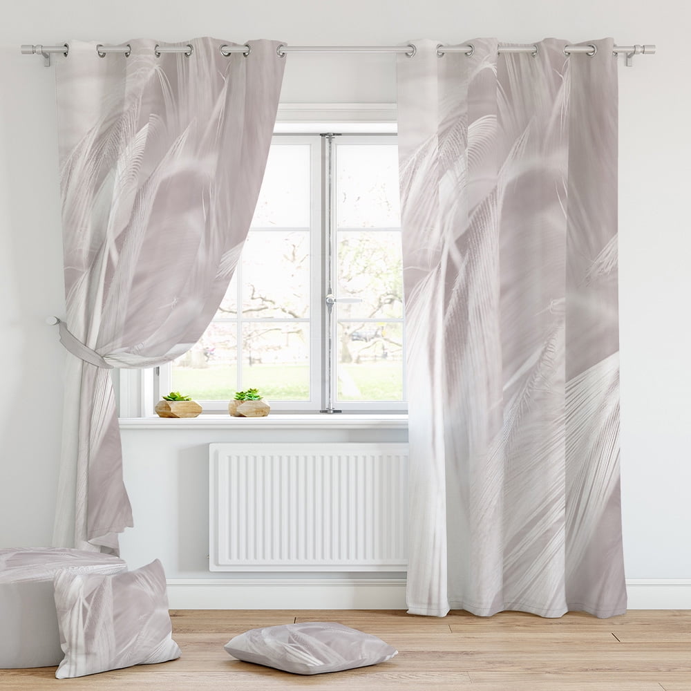 Innerwin Drapes Thermal Insulated Window Curtain UV Protection 2Pc ...