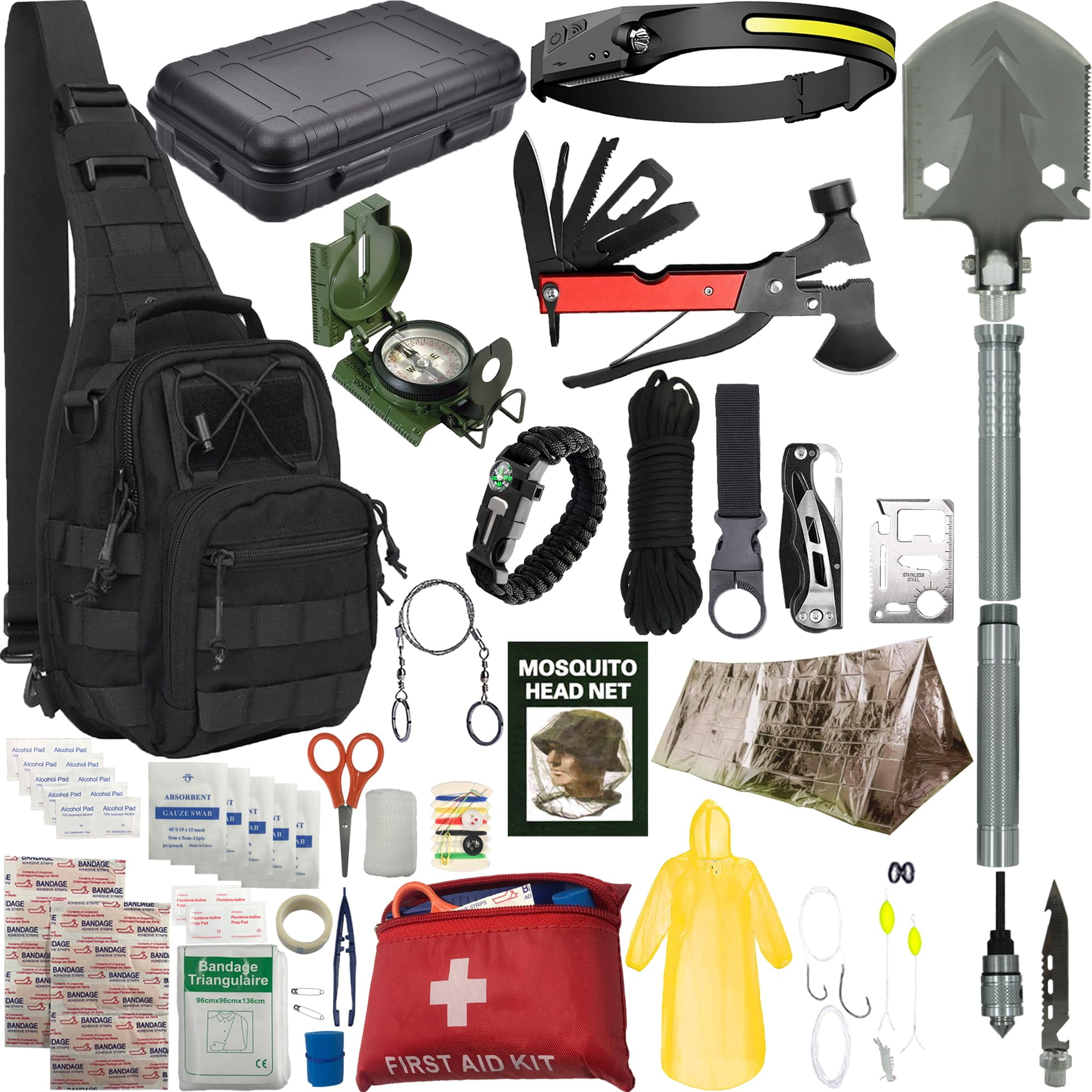 Kit de supervivencia: equipo y suministros de supervivencia, equipo ...
