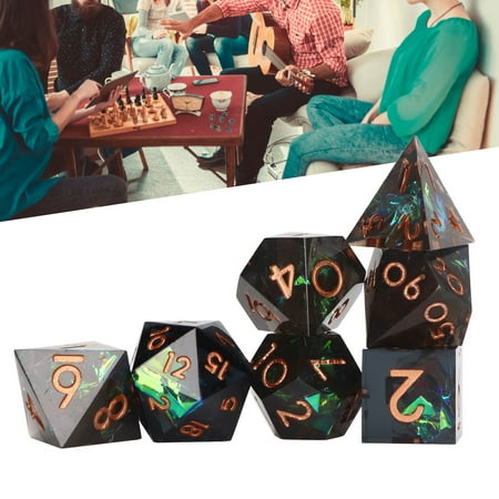 Polyhedron Dice, Two Colour Gradient Beautiful Appearance Polyhedron ...