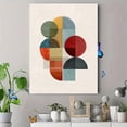 Abstract Geometric Shapes Canvas Print, Mid Century Modern ...