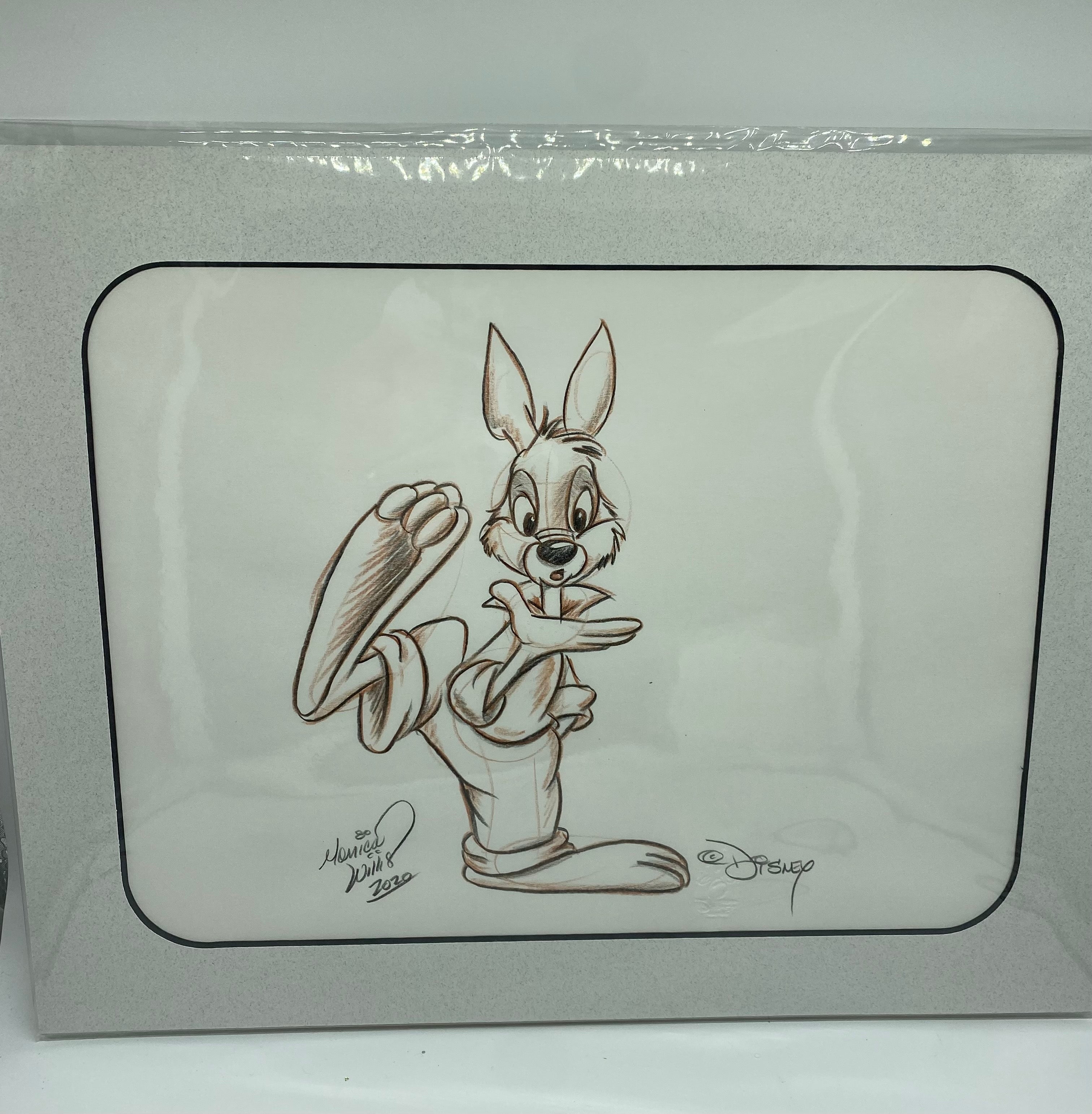 Disney 30th Splash Mountain Brer Rabbit Original Art Matte Print Monica ...