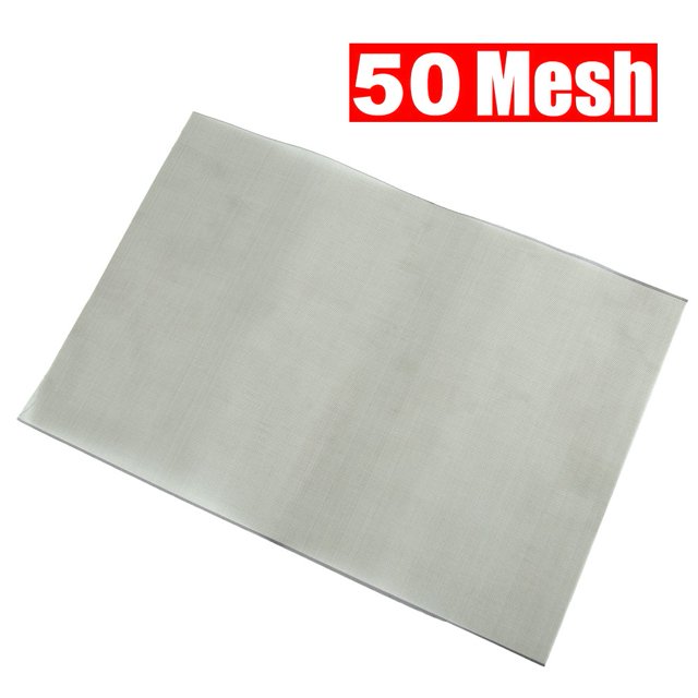 2X 50Mesh Stainless Steel Woven Wire Filtration Filter Screen Sheet ...