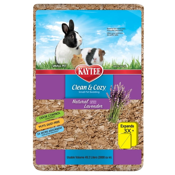 Kaytee Clean & Cozy Natural Bedding with Lavender for Rabbits, Hamsters ...