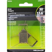 HILLMAN FASTENERS 2-Pack Brick Clip Hangers 122354 - Walmart.com
