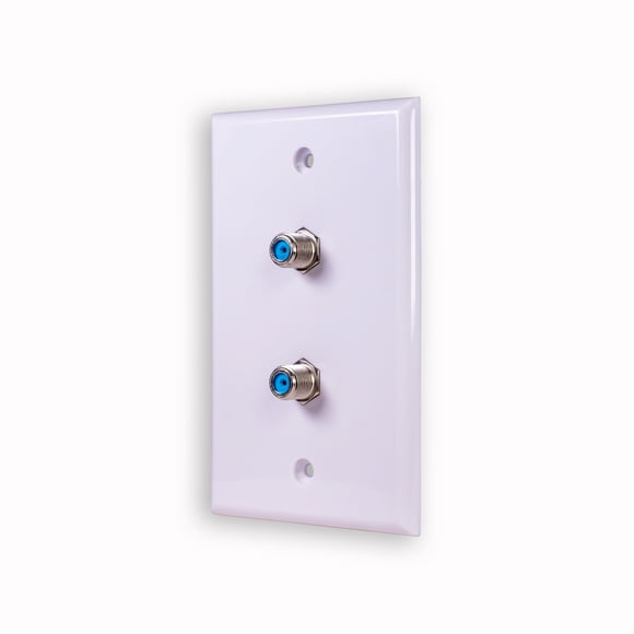 Dual Coax Wall Plates