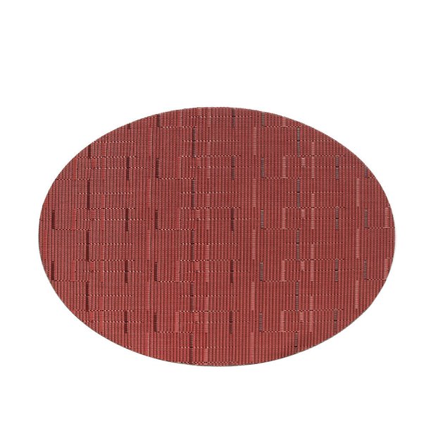 Oval PVC Placemat Non-Slip Plastic Table Mat PVC Placemat Water-proof ...