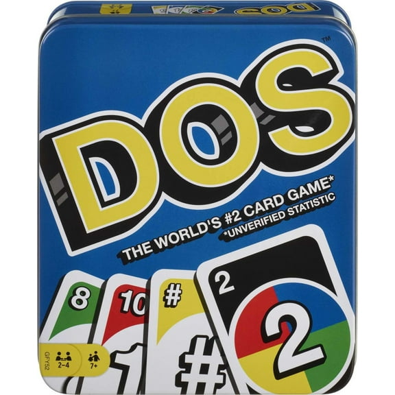 Mattel Dos Card Game Pack of Two - Walmart.com