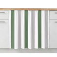Cabinet Curtains 28"W x 35"L, Geometric Grey Sink Skirt for Bathroom ...